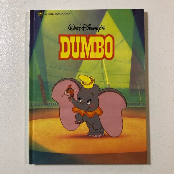 Other | 1988 A Golden Book Walt Disneys Dumbo Adapted By Teddy Slater ...